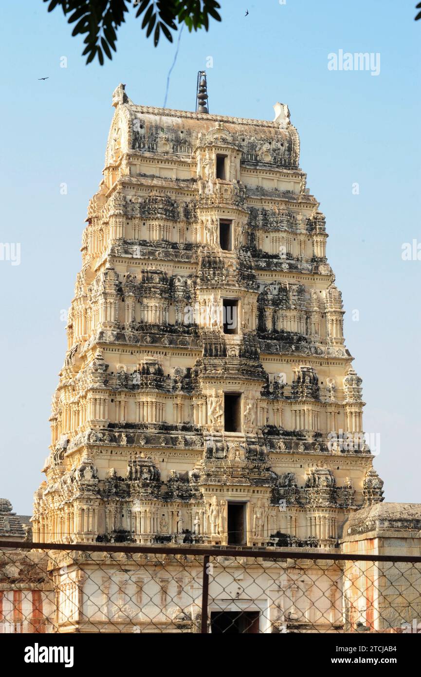 Eine hindu-Tempelform in der Hinduismus-Religion in Indien ein hindu ...