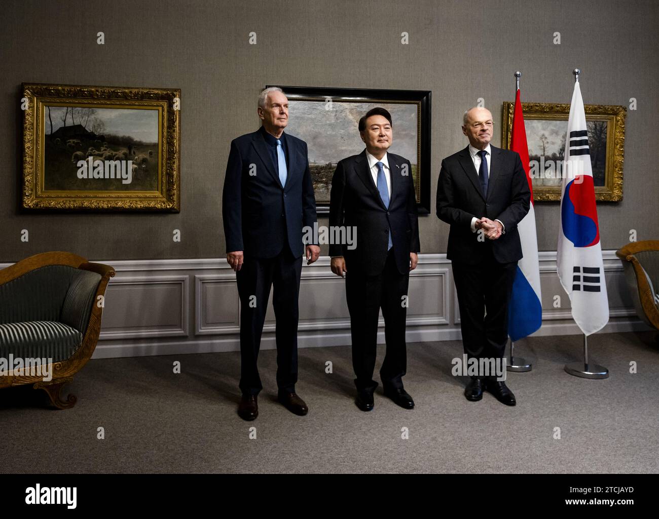 DER südkoreanische Präsident Yoon Suk Yeol wird von Jan Anthonie Bruijn ...