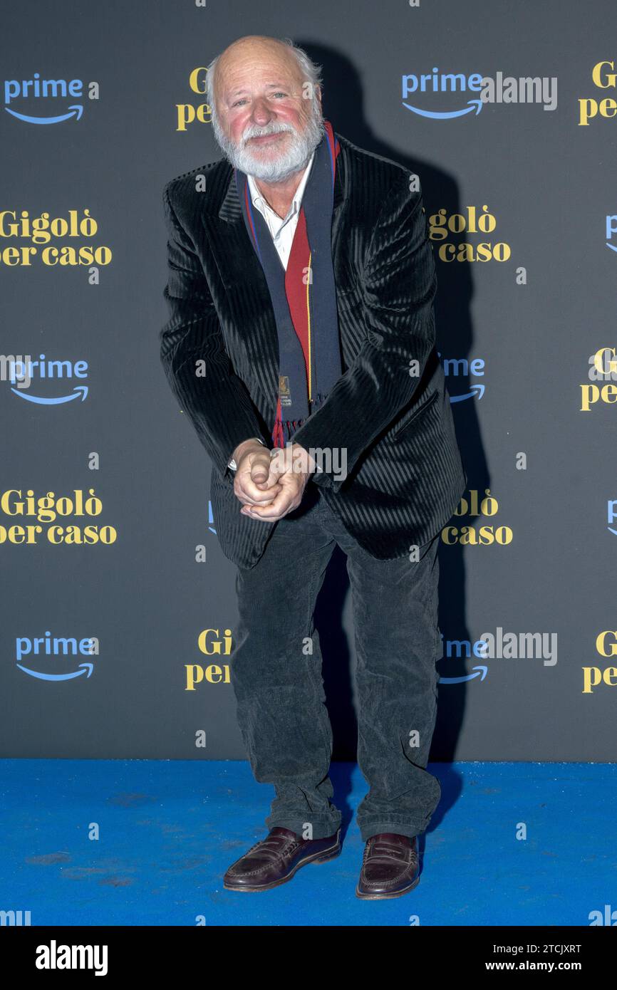 Der italienische Schauspieler Marco Messeri während des Fotoaufrufs zur ...