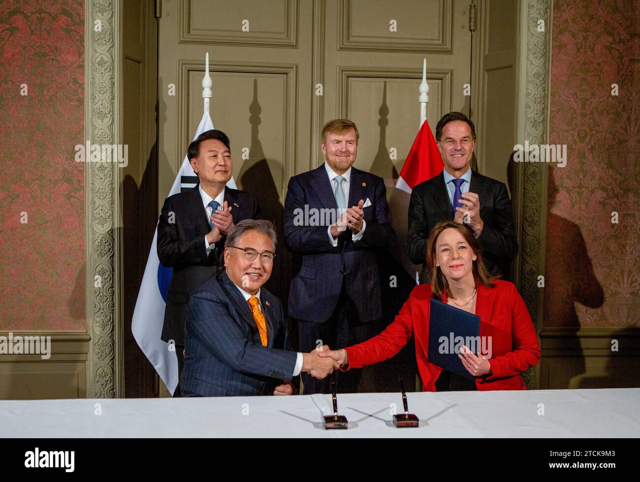 Den Haag, Niederlande, 13-12-2023, Staatsbesuch des Präsidenten der ...