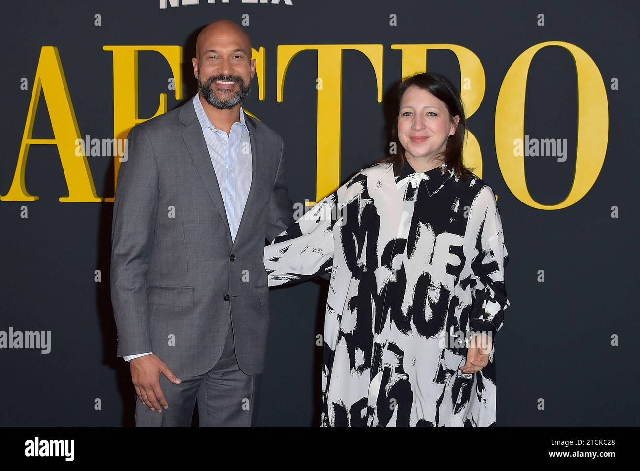 Keegan-Michael Key mit Ehefrau Elle Key beim Special Screening des ...