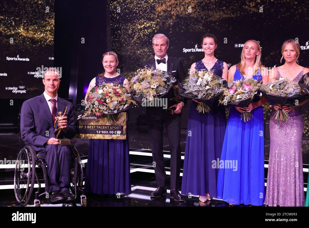 Sports Awards 2023 Preisträger der Sports Awards 2023: V.l. Marcel Hug ...