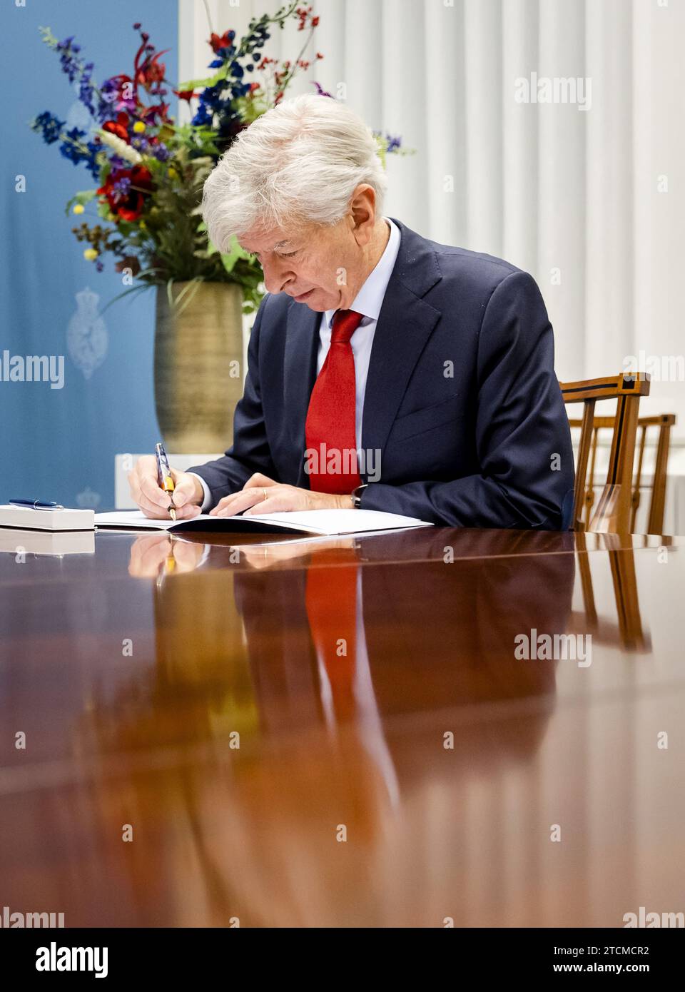 THE HAAG - Informant Ronald Plasterk während eines Empfangs mit der ...