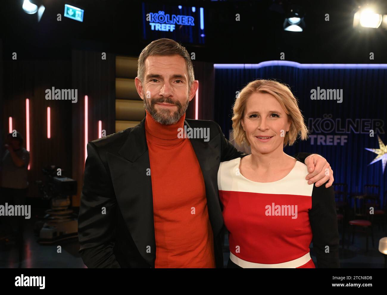 Die Moderatoren Micky Beisenherz und Susan Link als Gastgeber der WDR ...