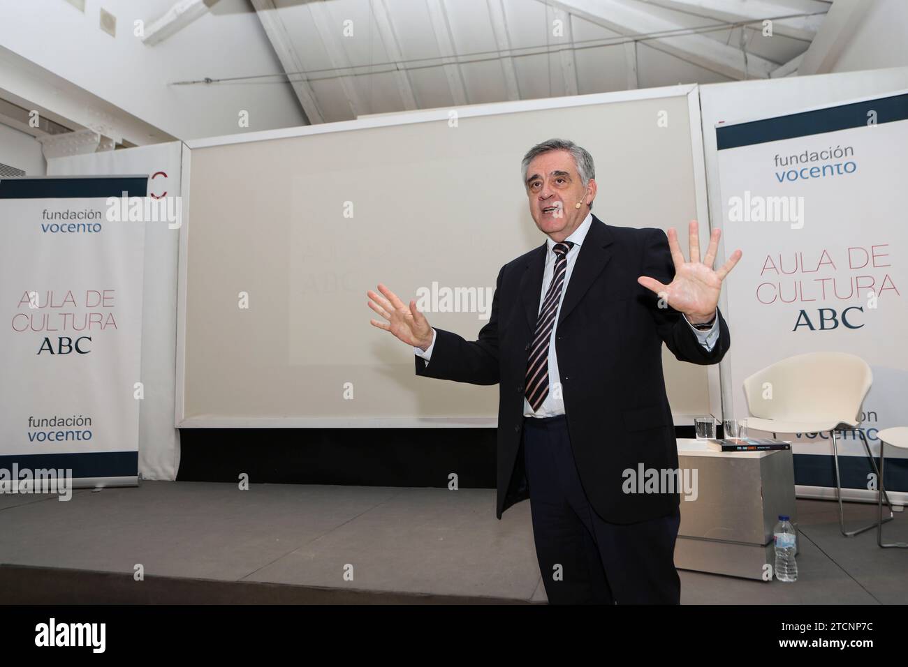 Madrid, 01/30/2020. Der Direktor des National Astronomical Observatory ...