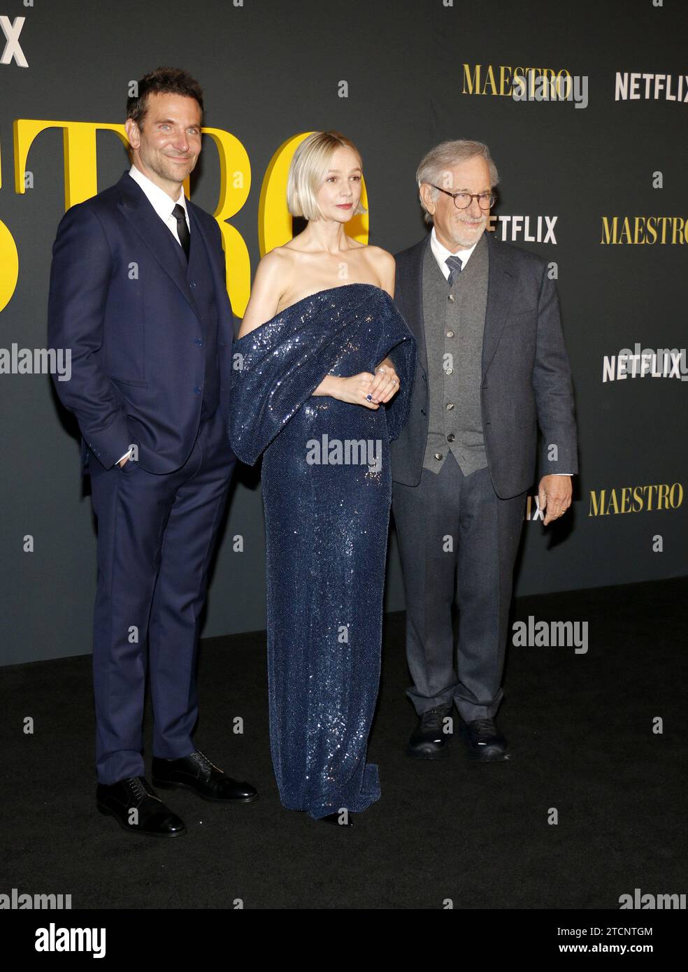 Los Angeles, USA. Dezember 2023. Bradley Cooper, Carey Mulligan und ...