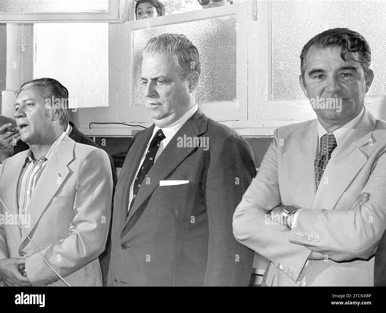 09/07/1977. Die Protagonisten - Coaches - Miljanic verabschiedeten sich ...