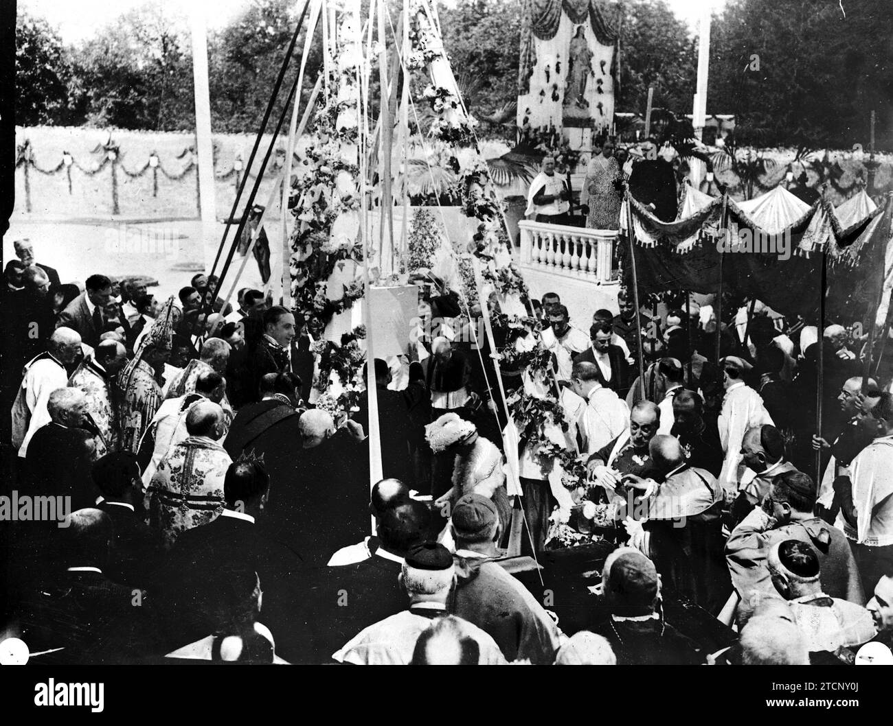 08/05/1907. Sieg. Die zukünftige Kathedrale. Ss Mm Die Könige Don ...