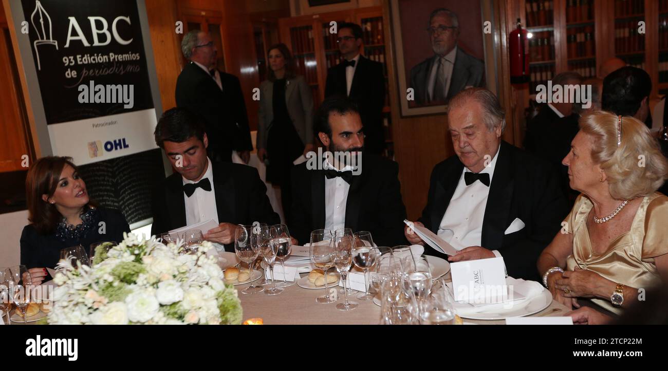 madrid, 5-11-2013.-Verleihung der cavia Journalism Awards bei ABC; im ...