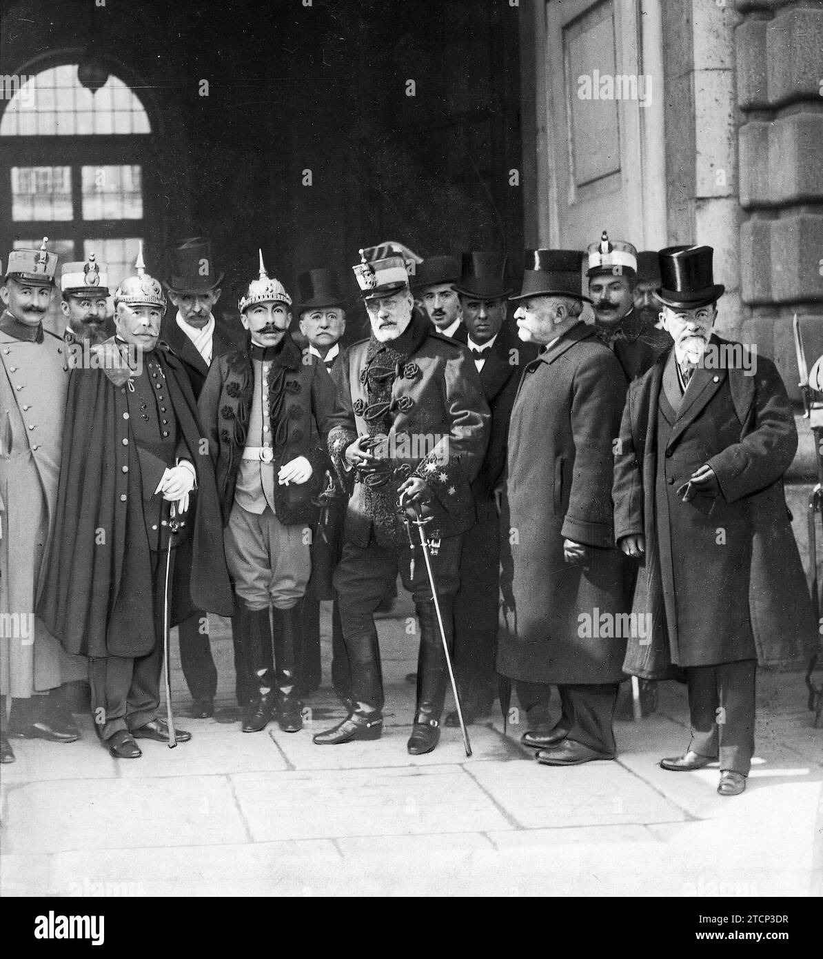 02/26/1913. Das Verzeichnis der Entdecker Spaniens im Palast. Der ...