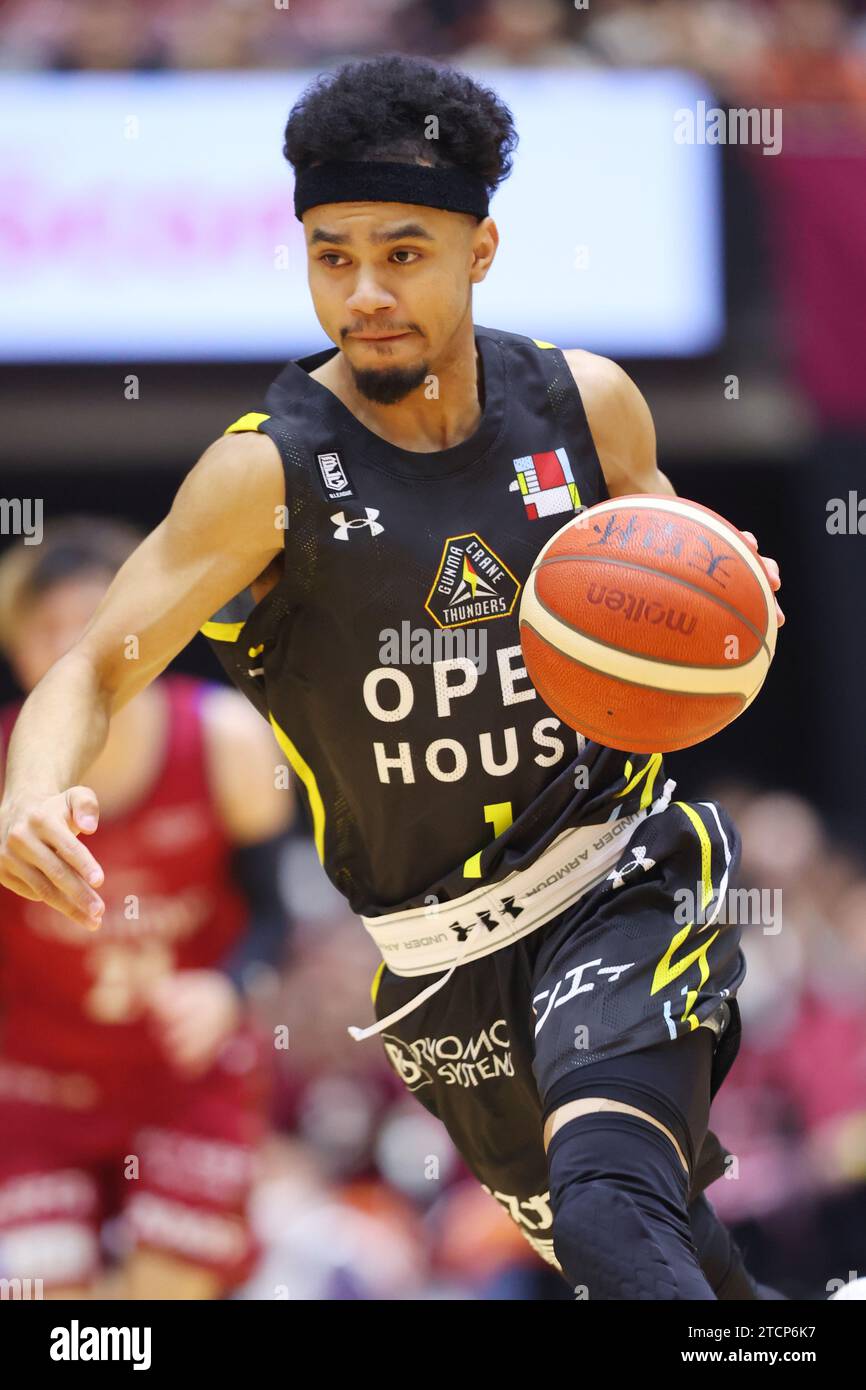 Kanagawa, Japan. Dezember 2023. Koh Flippin (Crane Thunders) Basketball ...
