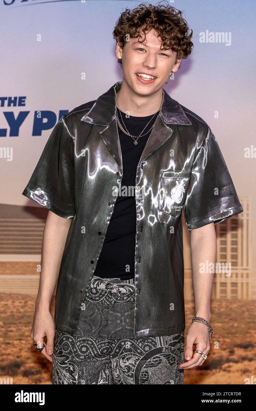 Las Vegas, USA. Dezember 2023. Van Crosby nimmt am Freitag, den 13 ...