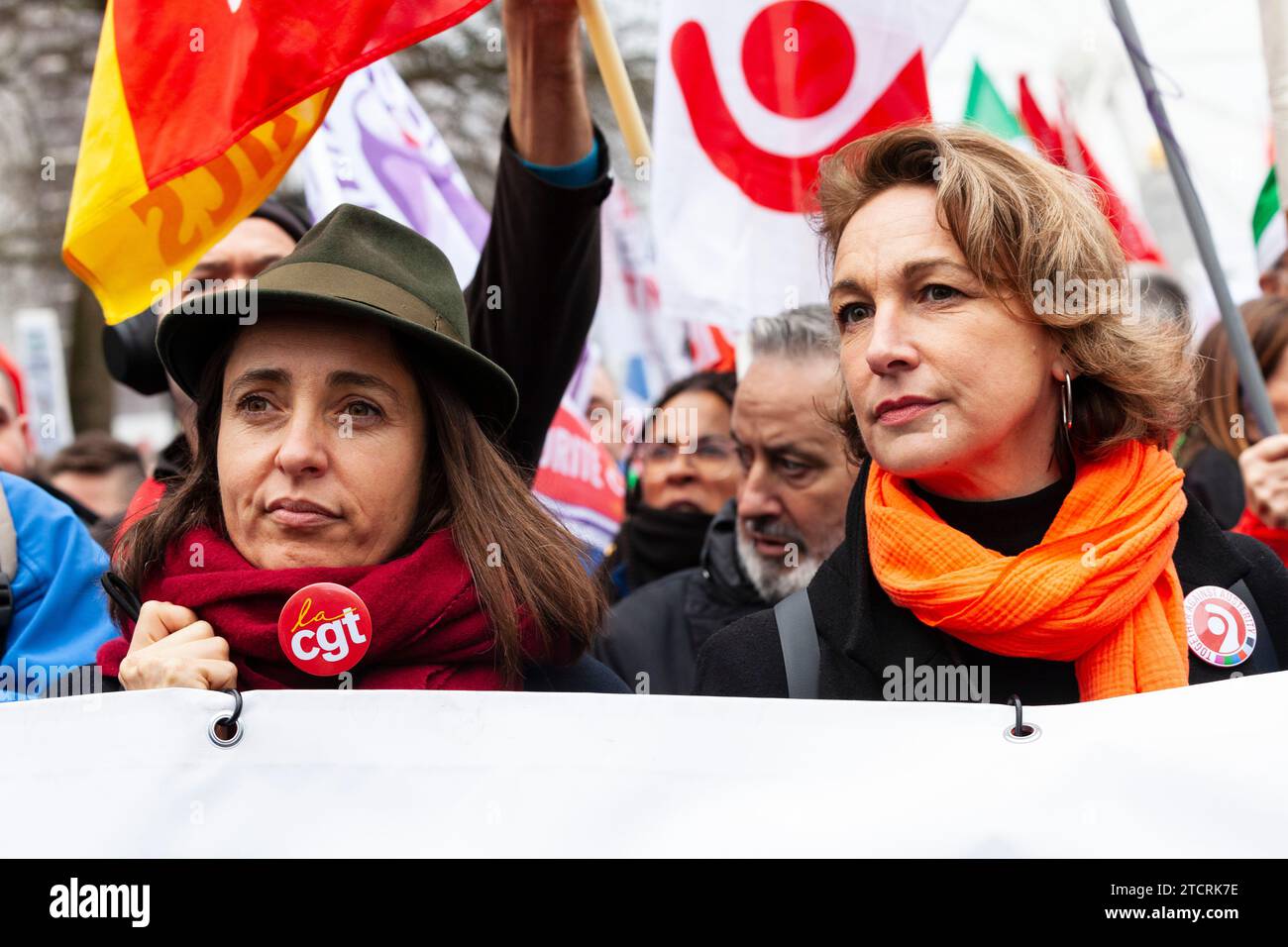 © Nicolas Landemard/Le Pictorium/MAXPPP - Bruxelles 12/12/2023 Sophie ...