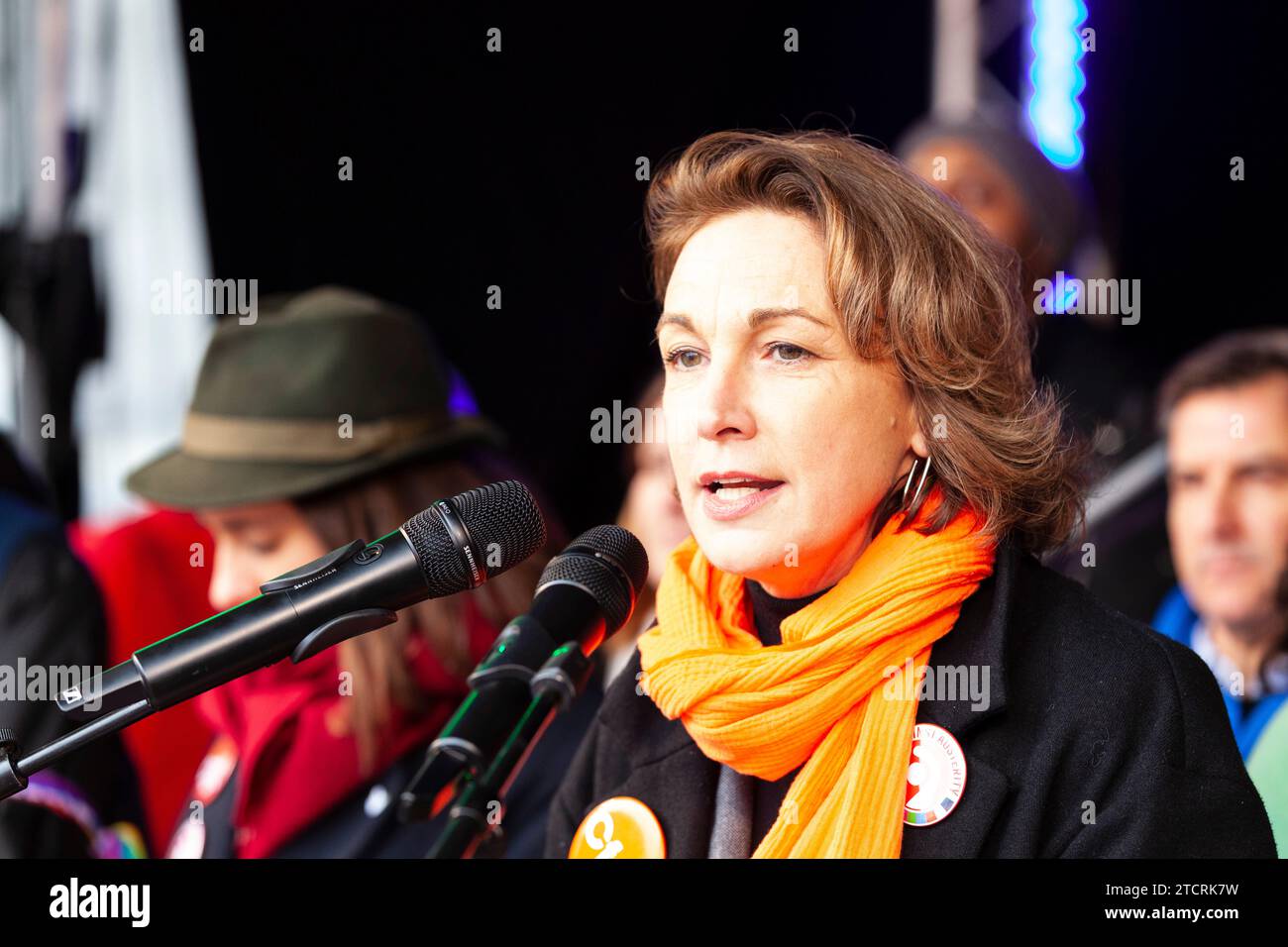© Nicolas Landemard/Le Pictorium/MAXPPP - Bruxelles 12/12/2023 Sophie ...