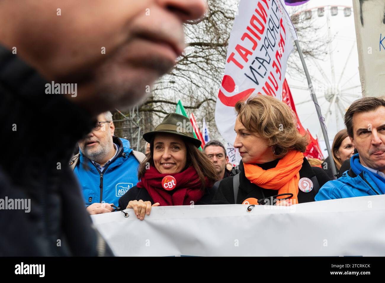 © Nicolas Landemard/Le Pictorium/MAXPPP - Bruxelles 12/12/2023 Sophie ...