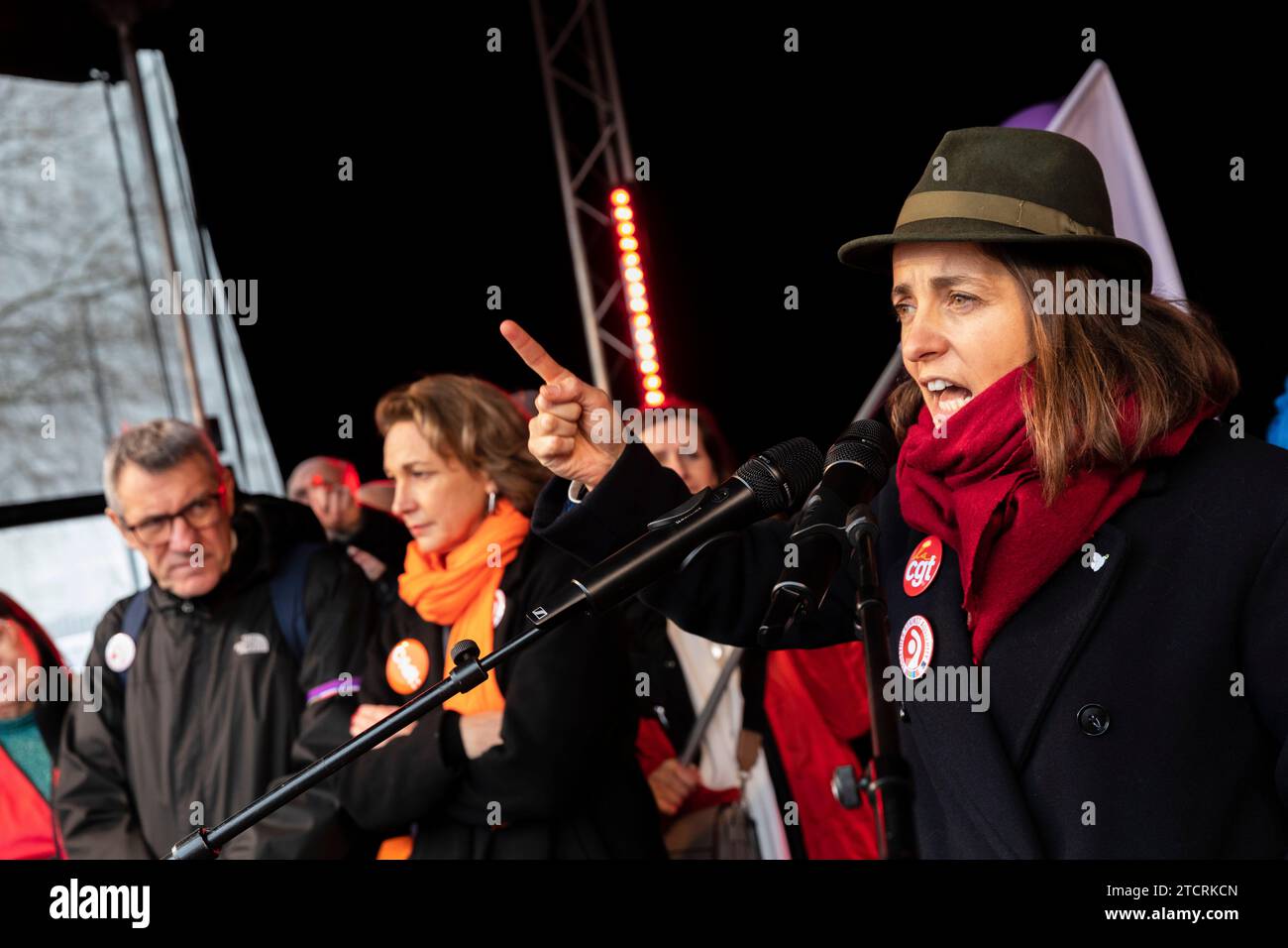 © Nicolas Landemard/Le Pictorium/MAXPPP - Bruxelles 12/12/2023 Sophie ...
