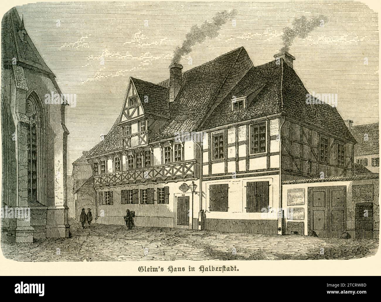 Europa, Deutschland, Sachsen-Anhalt, Halberstadt, Johann Wilhelm Ludwig ...