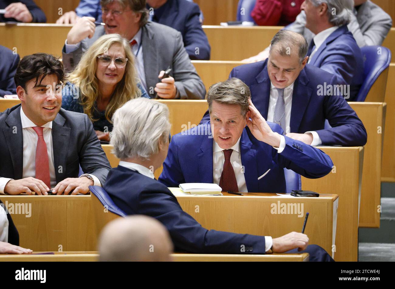 DEN HAAG - Martin Bosma (PVV) nach der ersten Wahlrunde im ...