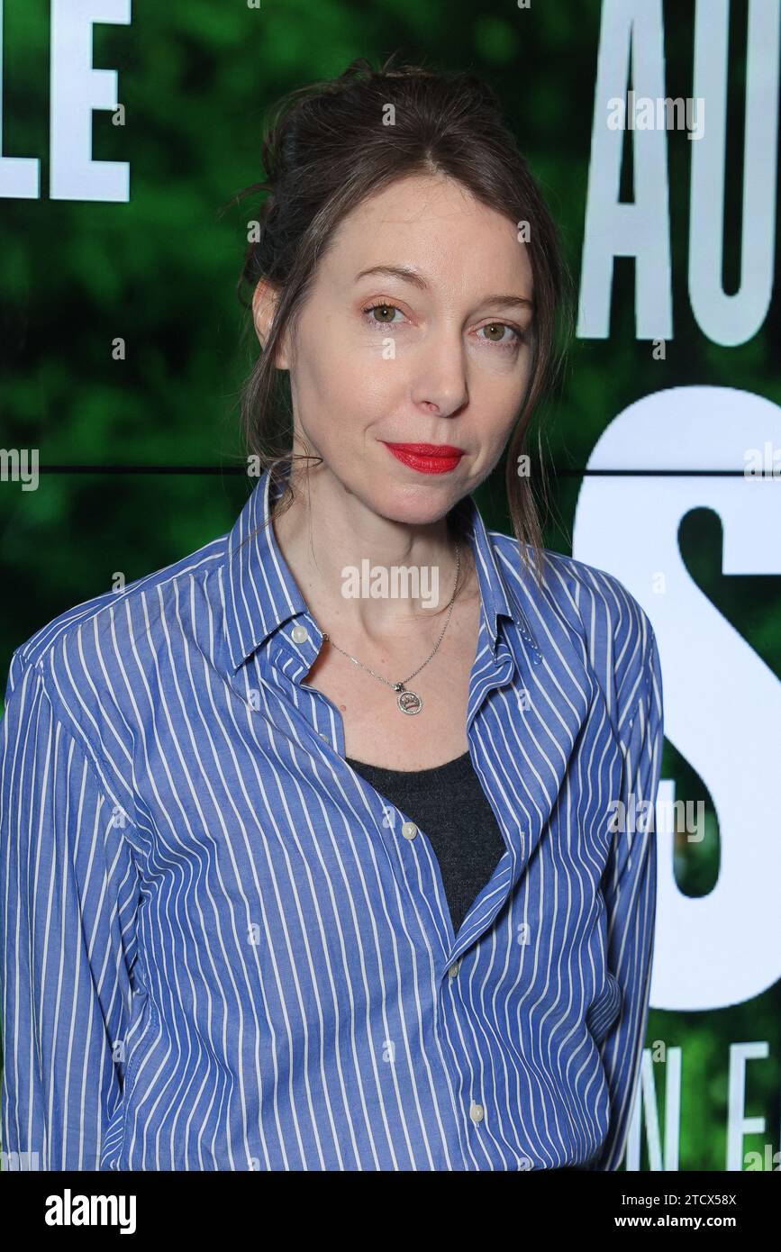 Paris, Frankreich. Dezember 2023. Jeanne Cherhal nimmt am 14. Dezember ...