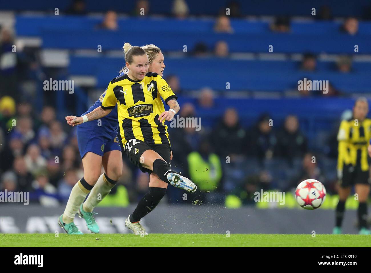 14. Dezember 2023; Stamford Bridge, London, England: UEFA Womens ...