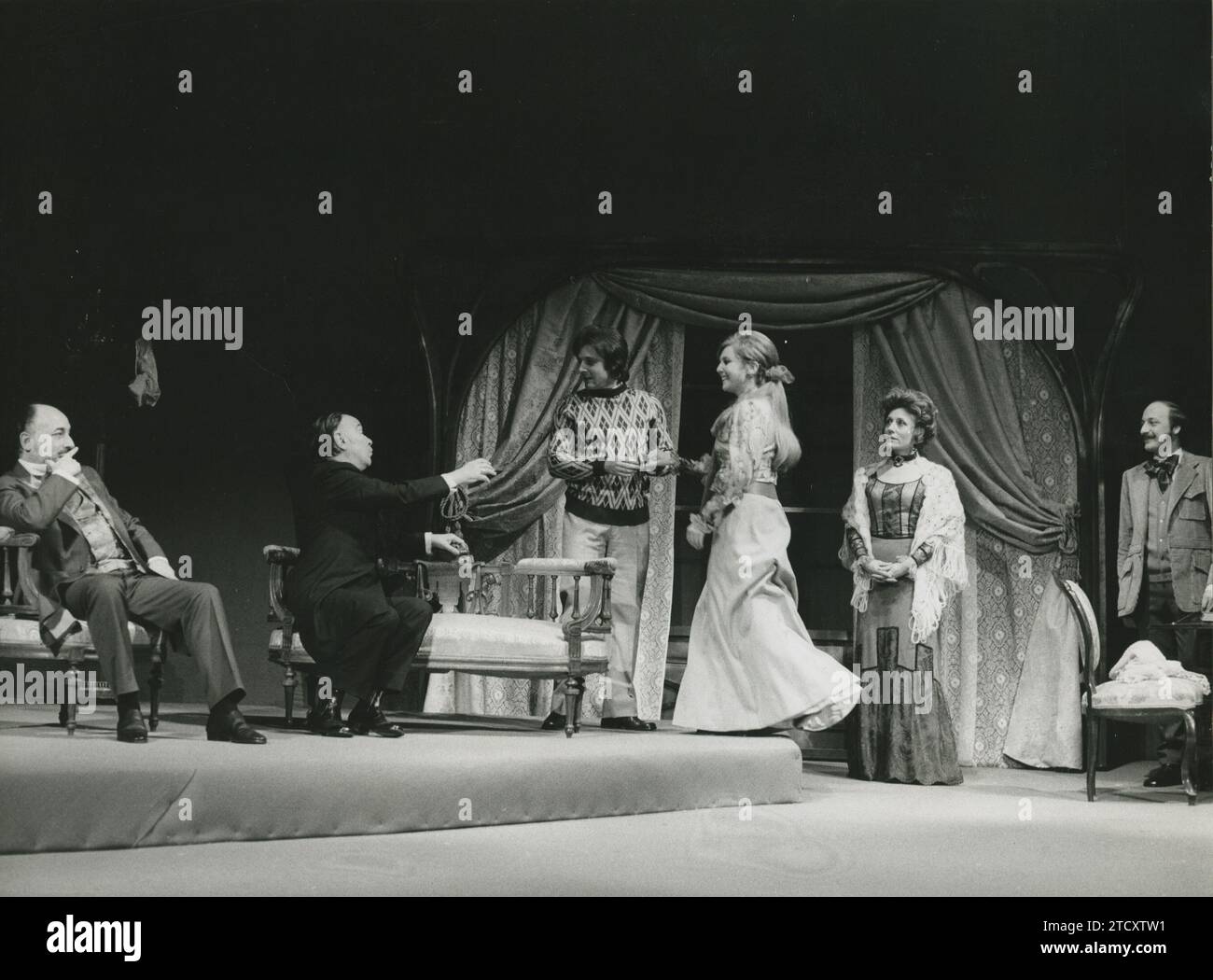 Madrid, 27.01.1973. Im Queen Victoria Theatre: „Der Beruf von Mrs ...