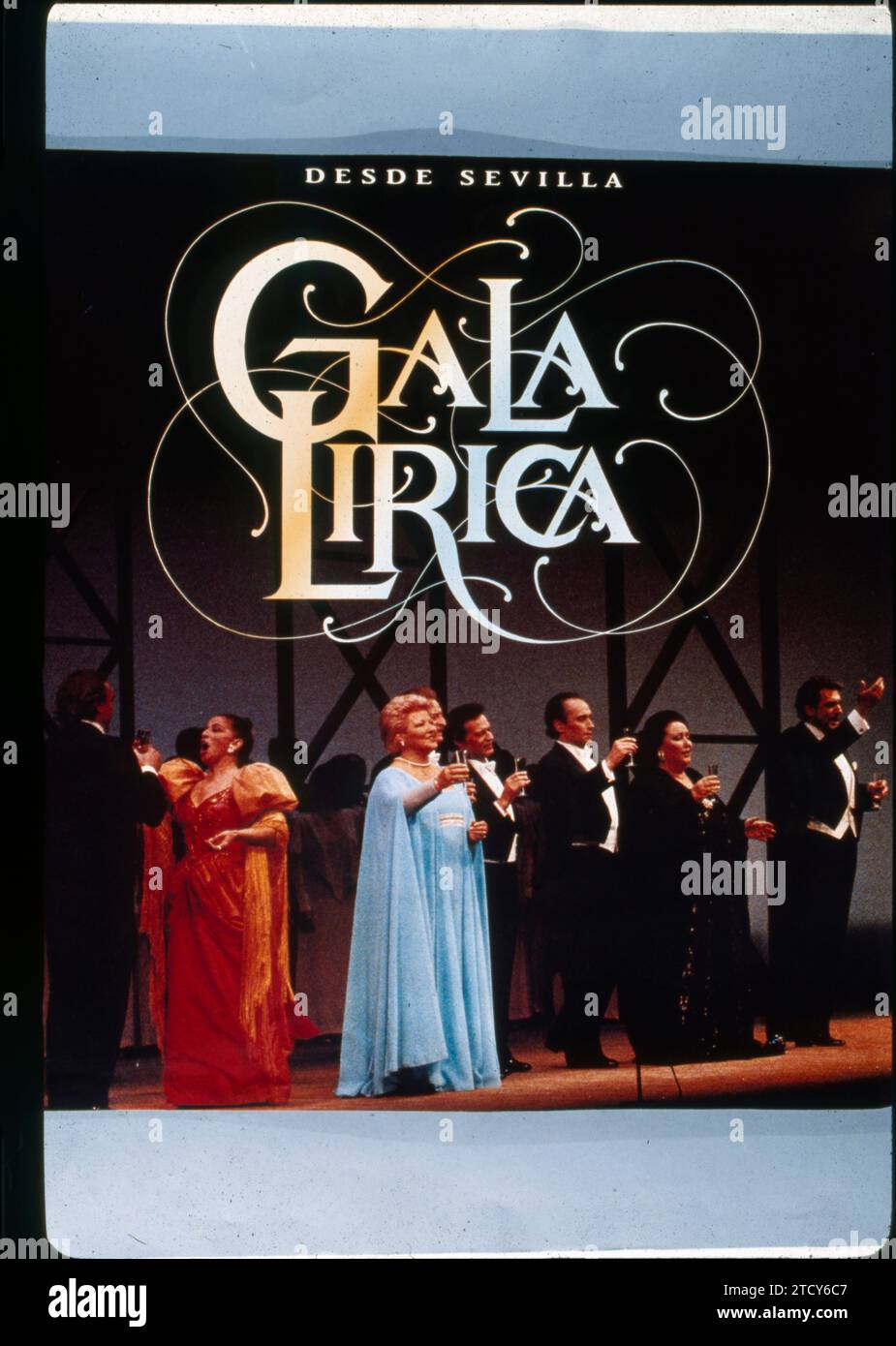 Sevilla, April 1992. Weltausstellung von Sevilla 1992. Im Bild die lyrische Gala mit: Montserrat ...