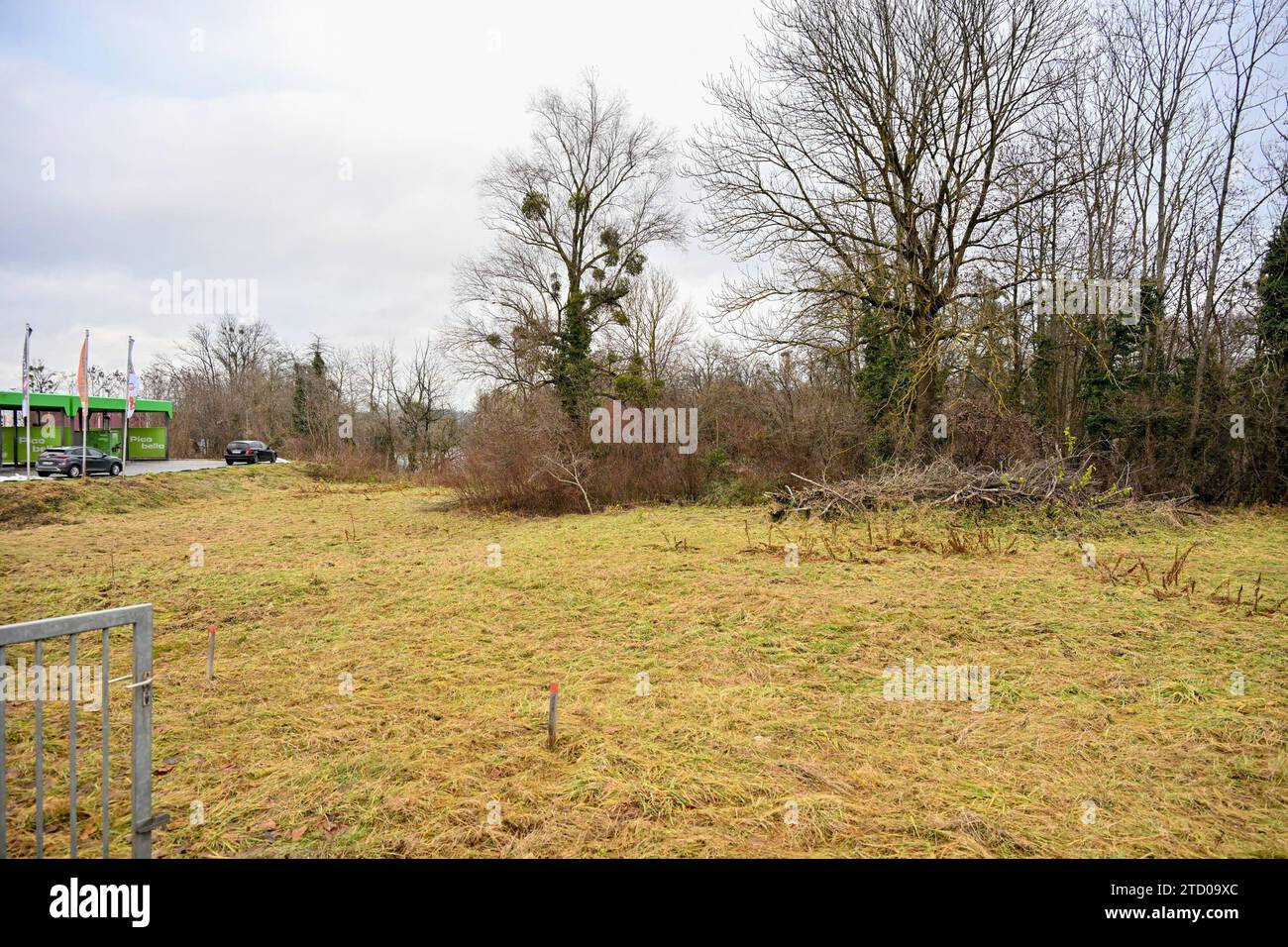 Linz, Baubesprechung McDonalds KLM-Ebelsberg 15.12.2023, Linz, AUT, Kleinmuenchen-Ebelsberg, im ...