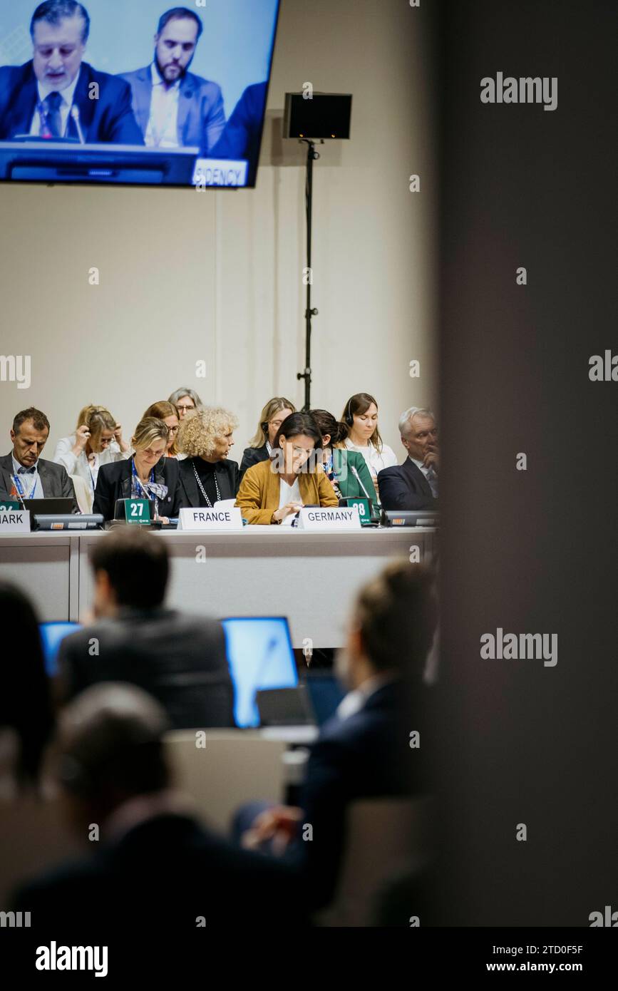 Bundesaußenministerin Annalena Baerbock (Buendnis 90/die Gruenen), beim ...