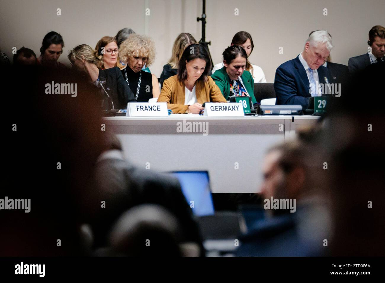 Bundesaußenministerin Annalena Baerbock (Buendnis 90/die Gruenen), beim ...