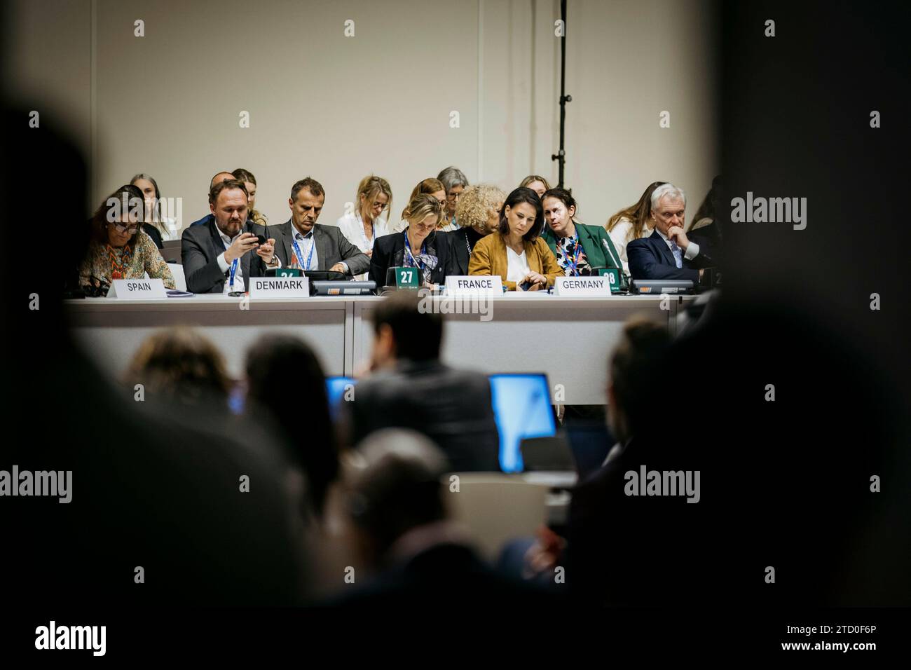 Bundesaußenministerin Annalena Baerbock (Buendnis 90/die Gruenen), beim ...