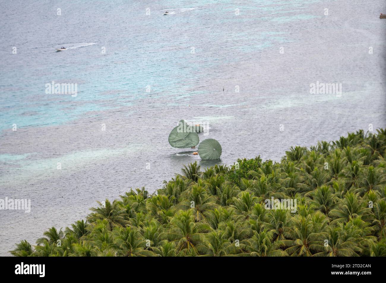 Losap-Atoll, obere Mortlock-Inseln, Föderierte Staaten von Mikronesien ...