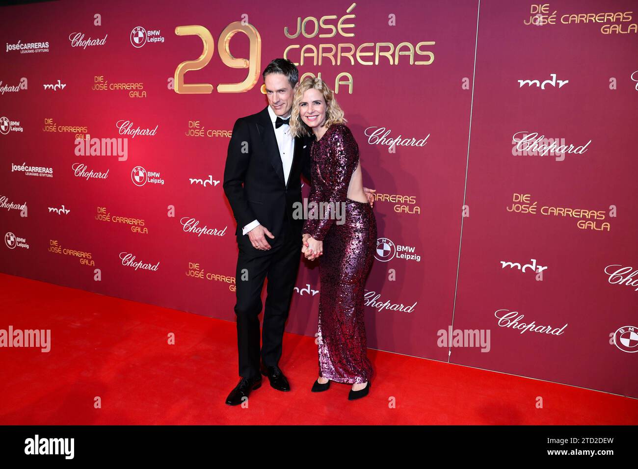 Moderatorin Stephanie Müller Spirra mit Moderator Sven Lorig - 29. Jose ...