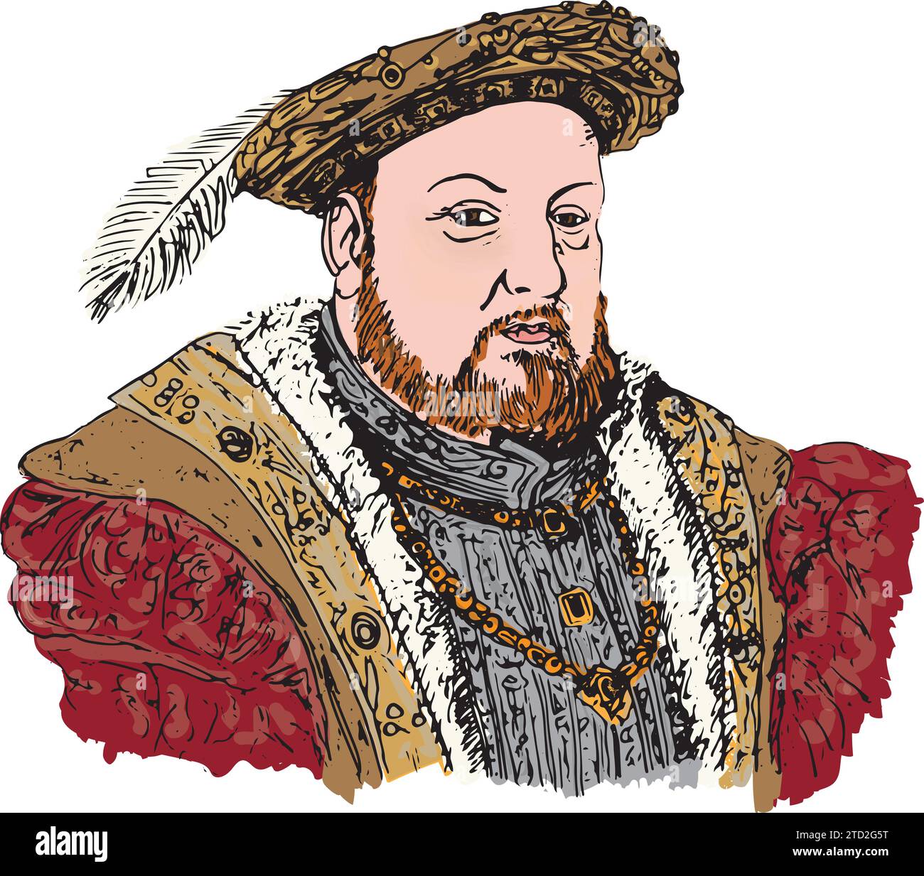 König henry viii Stock-Vektorgrafiken kaufen - Alamy
