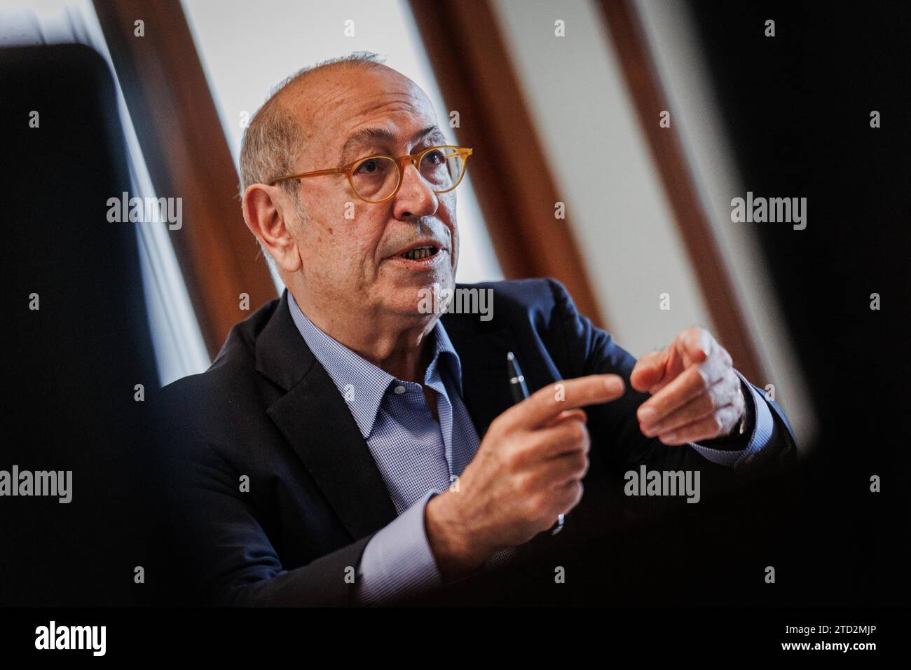 Madrid, 06.02.2023. Interview mit Nicolás Redondo Terreros, ehemaliger ...