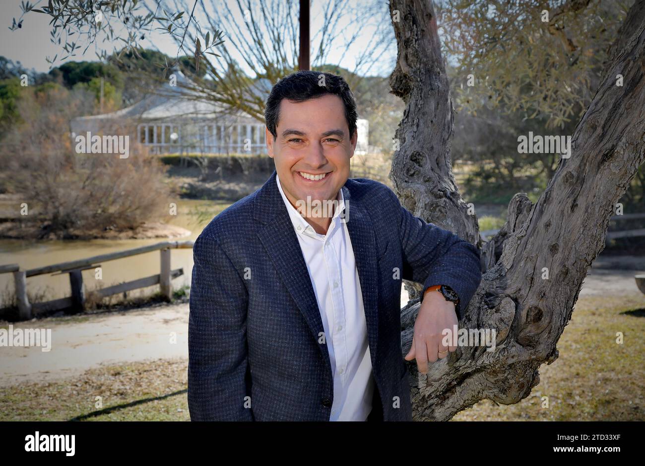 Sevilla, 01/11/2019. Interview mit Juanma Moreno als zukünftige Präsidentin der Junta de ...