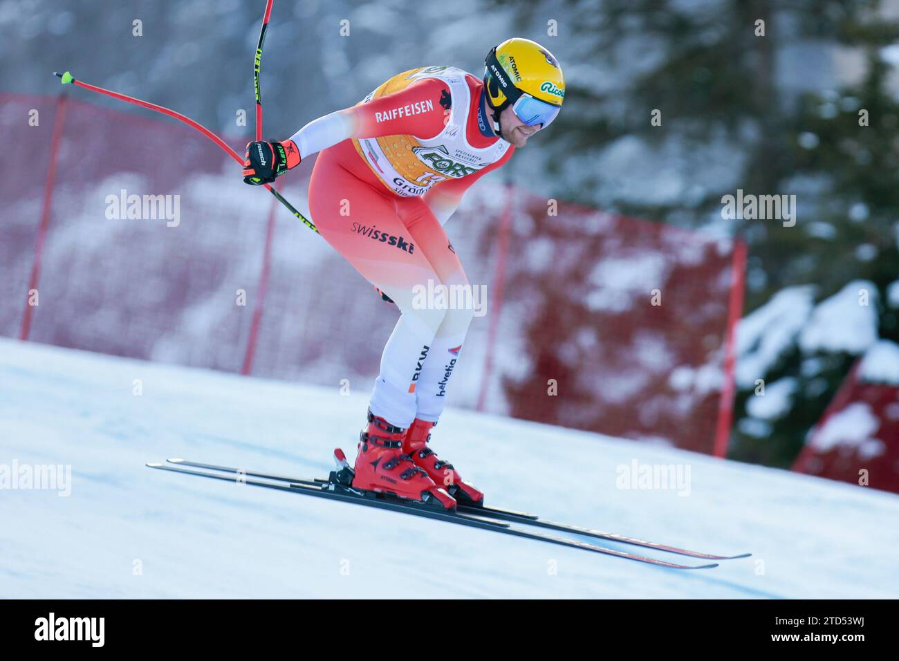 ALPINSKI - FIS WC 2023-2024 Herren-Weltmeisterschaft Abfahrt Bild zeigt ...