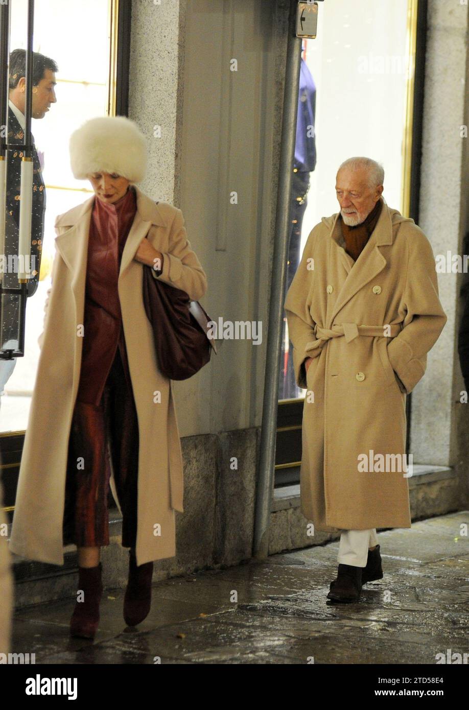 Mailand, 16-12-2023 Lorenzo Riva der berühmte Stylist starb heute im ...