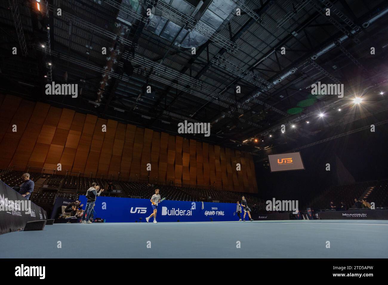 Dezember 2023; Excel Centre, Newham, London, England; Ultimate Tennis ...