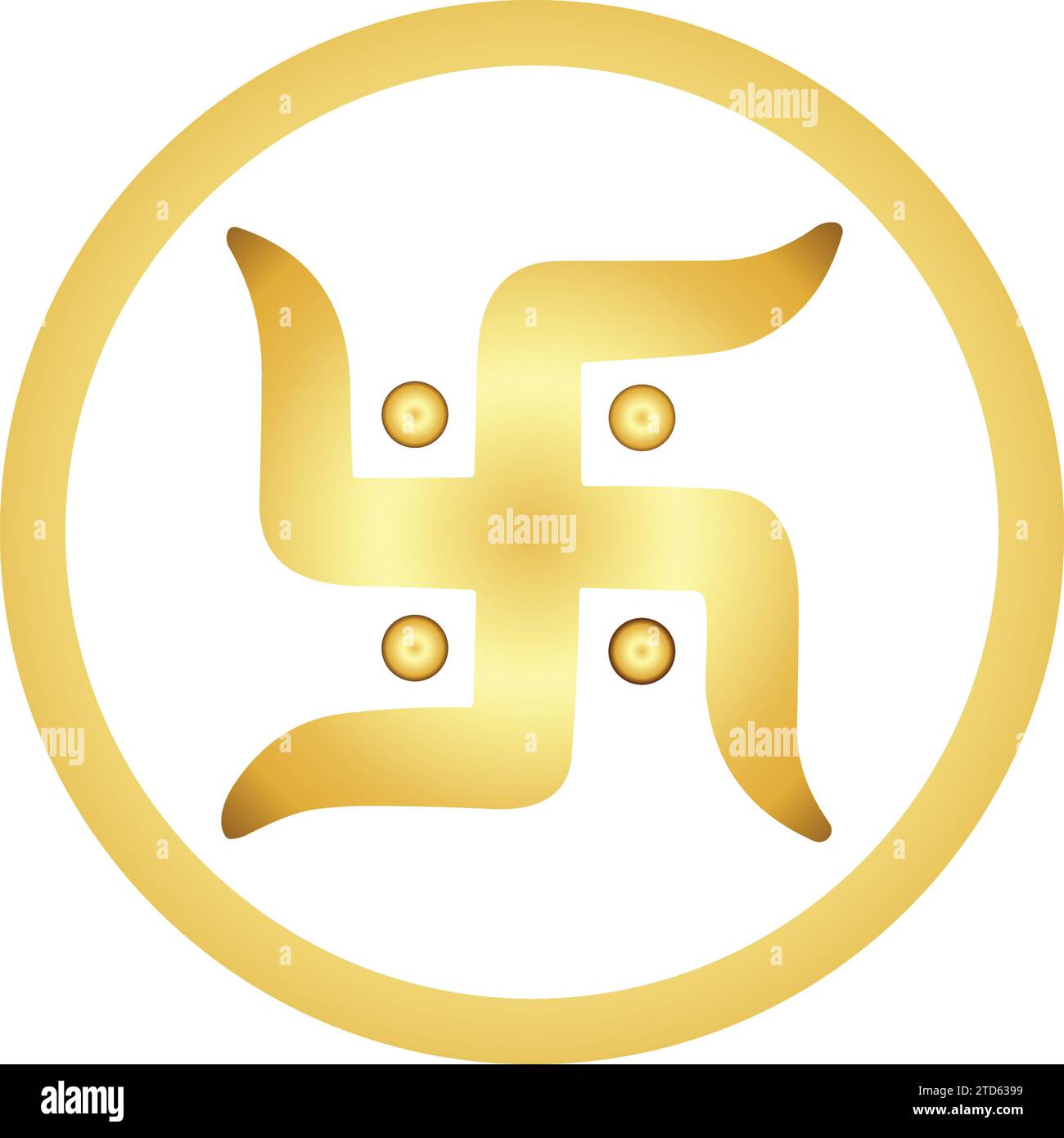 Swastik Icon Golden | Hakenkreuzzeichen Vektor | Hinduismus-Zeichen ... Swastik Icon Golden | Hakenkreuzzeichen Vektor | Hinduismus-Zeichen ...