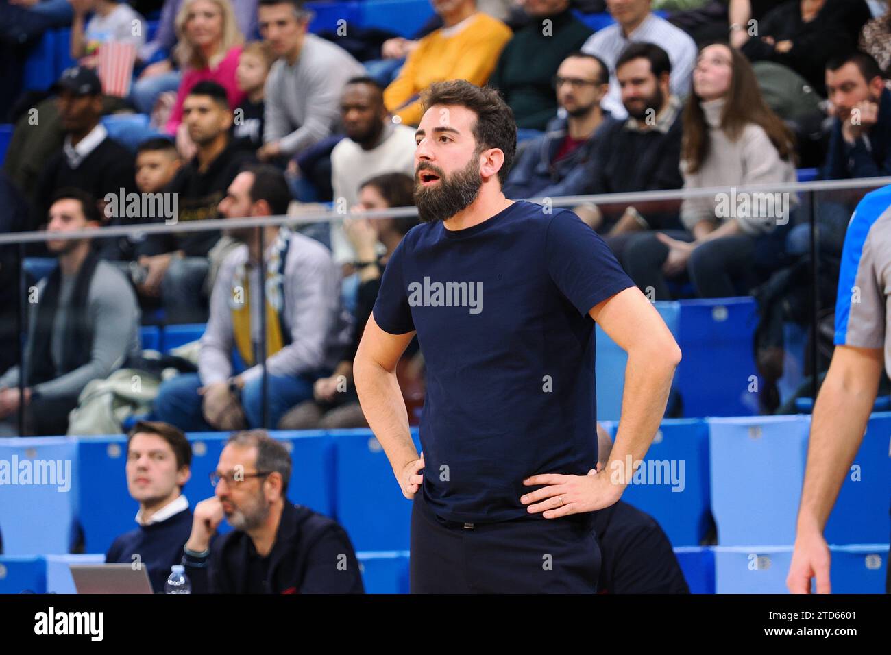 Davide Villa, Coach della Urania Basket Milano beim Wegreenit Urania ...