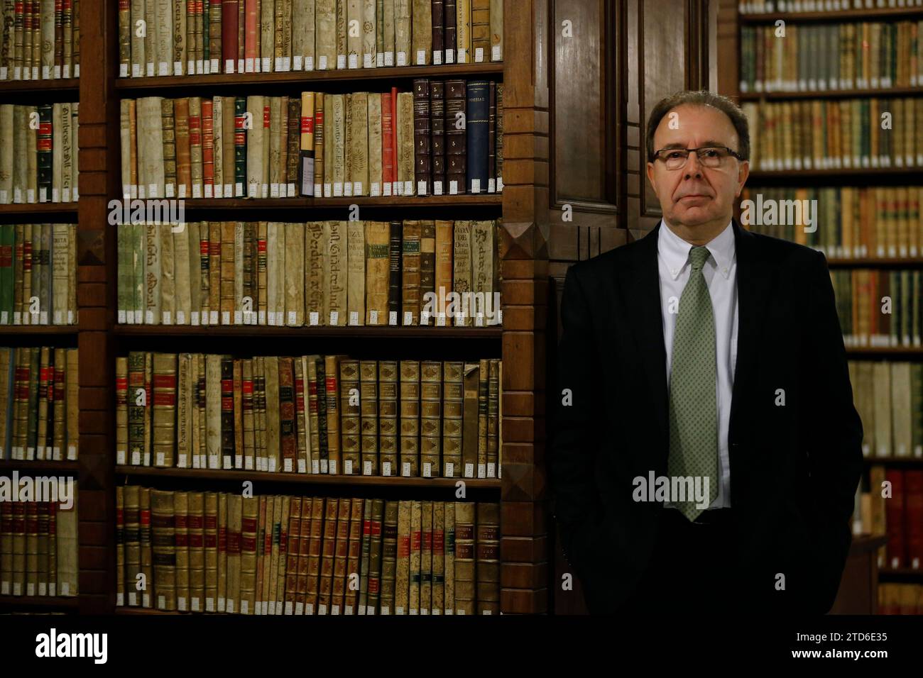 madrid 08-10-2014 Interview mit dem RAE-Akademiker Pedro Alvarez de Miranda anlässlich der ...