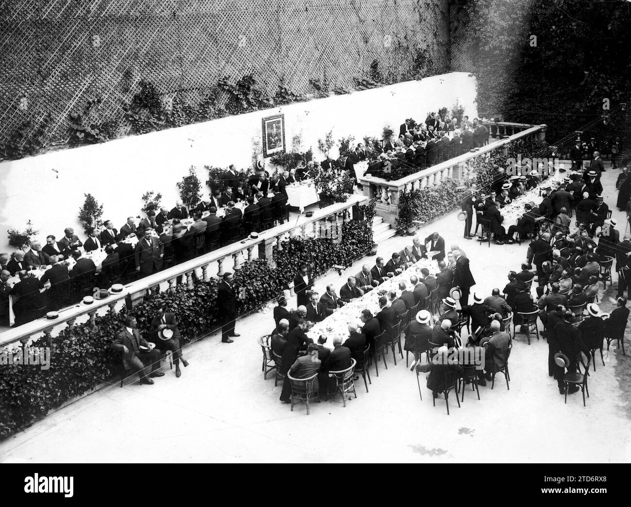 07/07/1926. Madrid. In der vaterländischen union. Der Präsident des ...