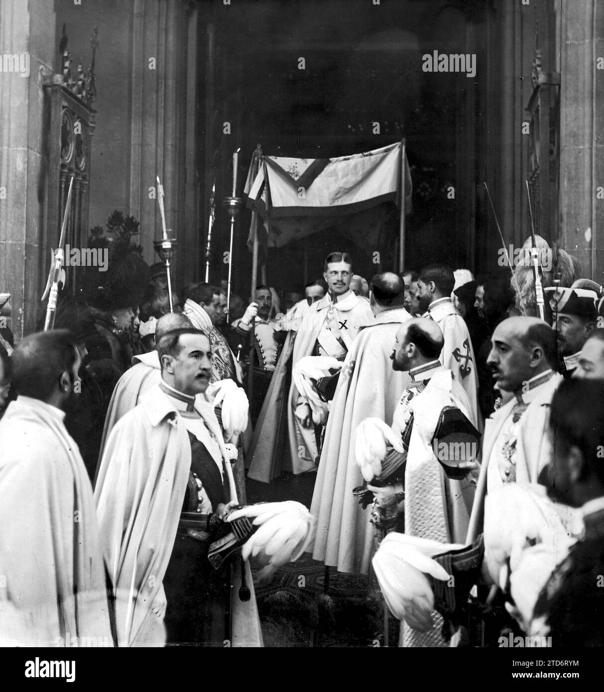 01/25/1911. Der Körper des Hijosdalgo des Adels von Madrid. Der Infante ...