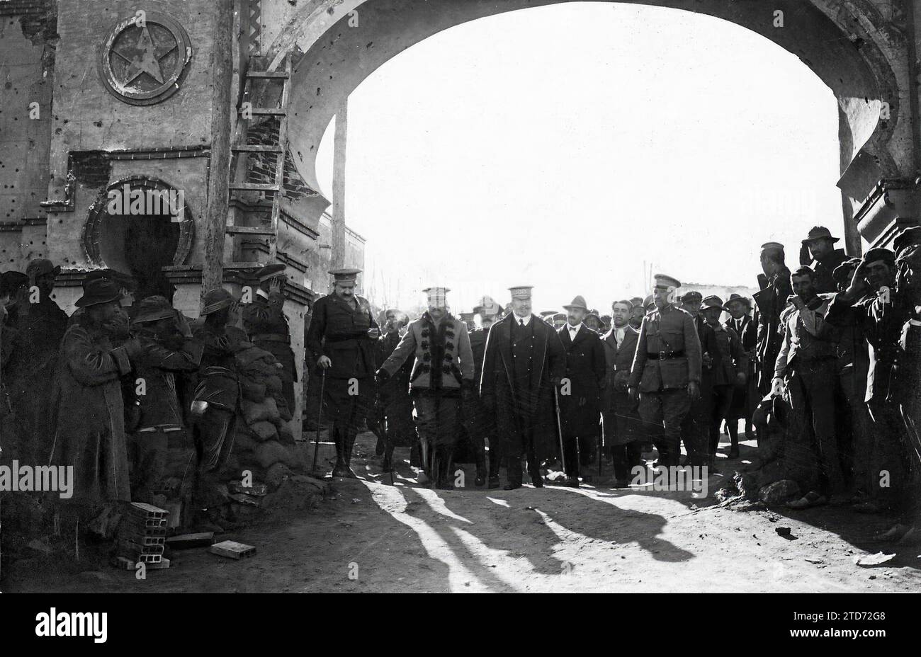 12/31/1921. Melilla. Die Reise des Kriegsministers. Herr de la Cierva ...