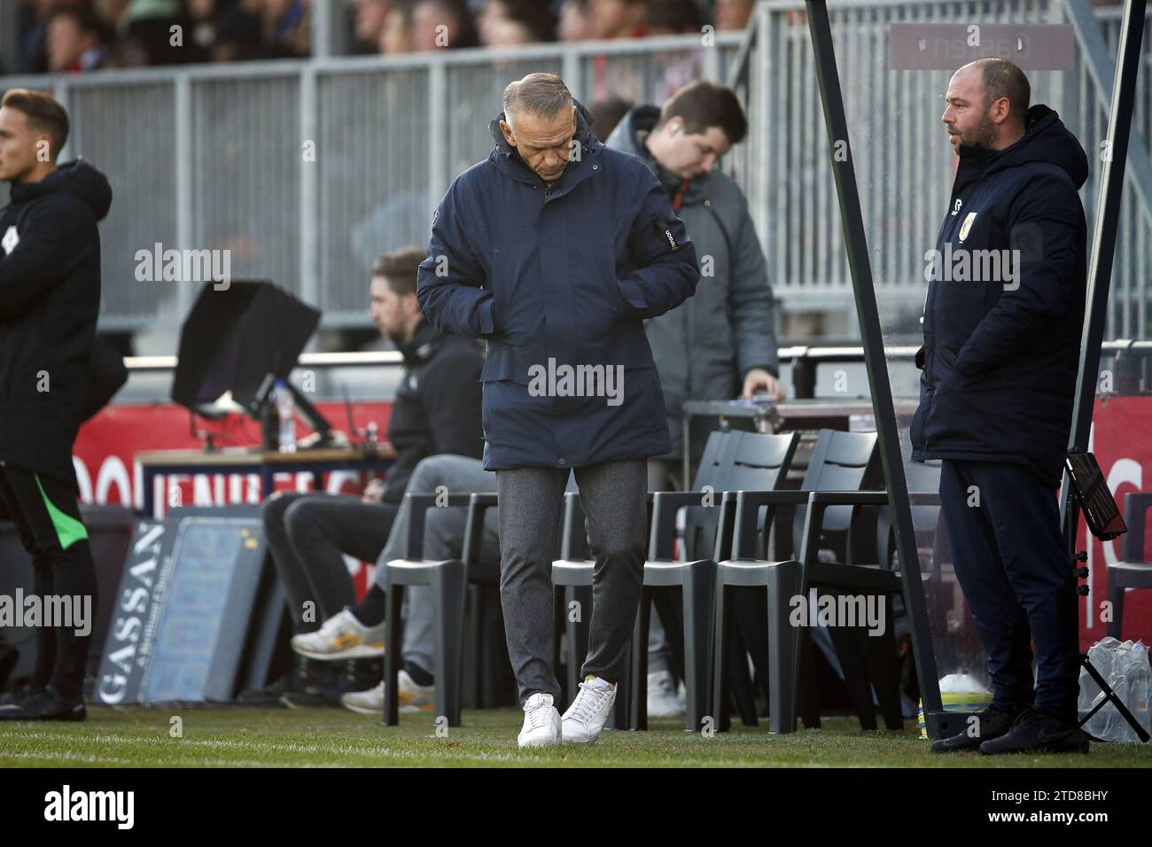 ALMERE - Vitesse Trainer Edward Sturing, Vitesse Assistenztrainer Nicky ...