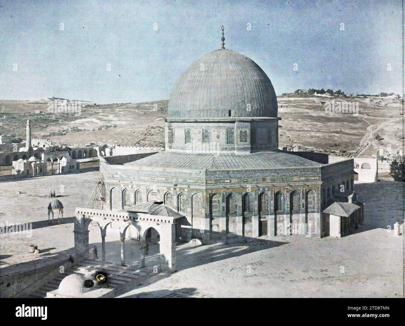 Jerusalem, Israel, Palästina der Felsendom ( Qubbat al Sakhra ...