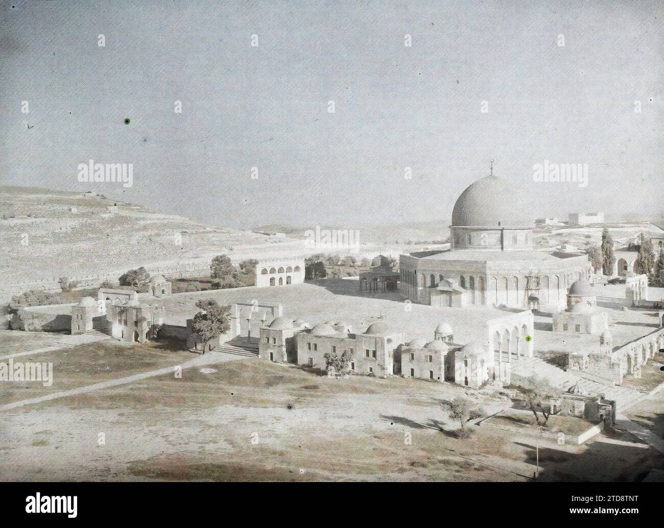 Jerusalem, Israel, Palästina Ansicht von Haram El Sherif, Religion ...