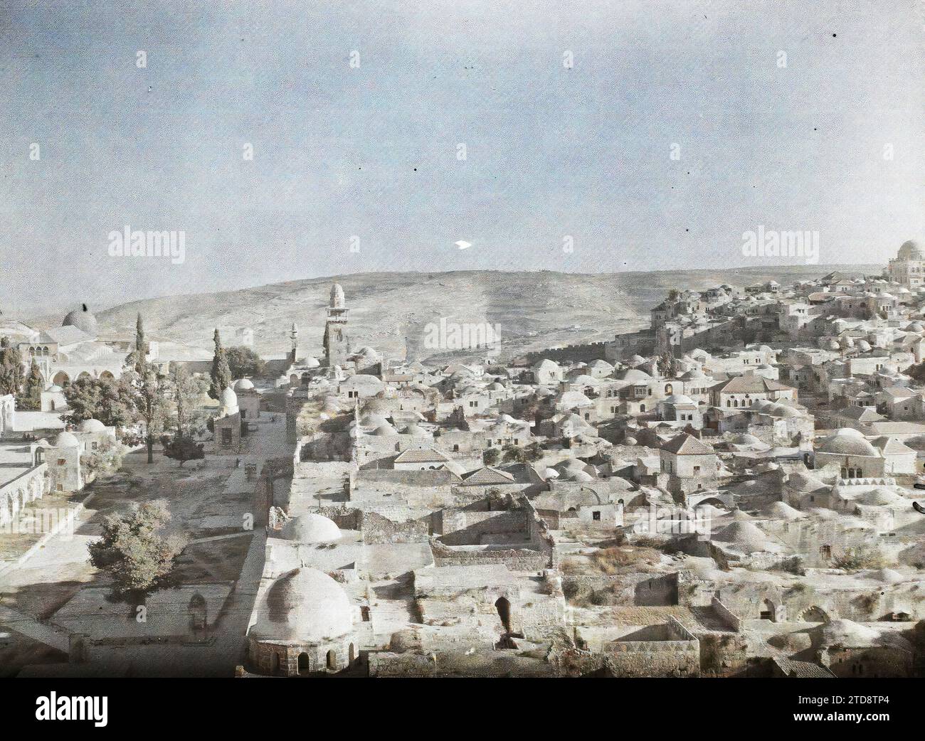 Jerusalem, Israel, Palästina Teilansicht von Haram El Sherif, Religion ...