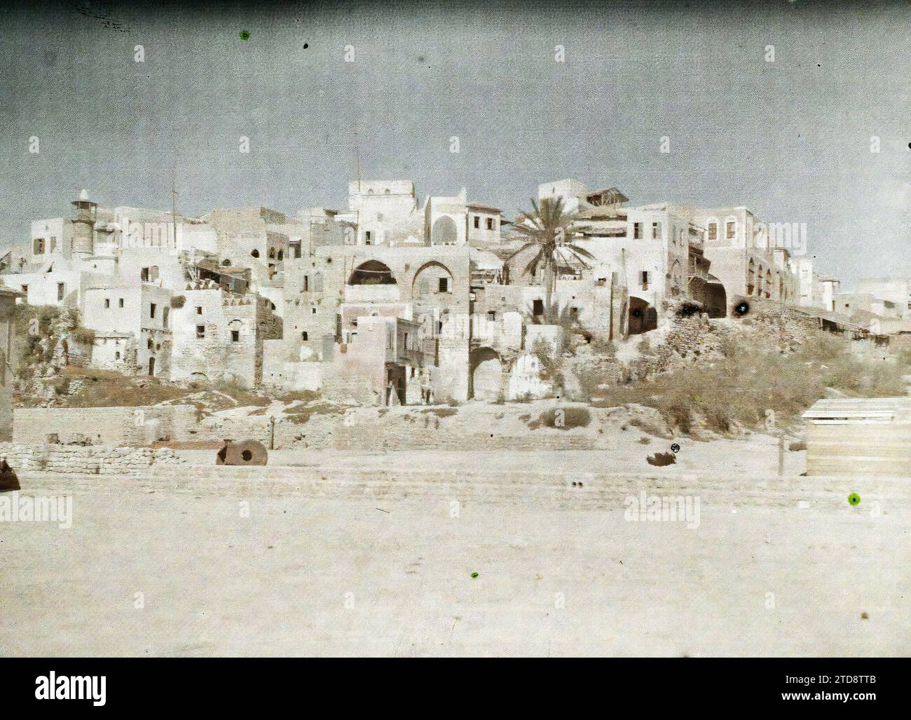 Jaffa, Palästina Stadtansicht, Habitat, Architektur, Panorama der Stadt ...