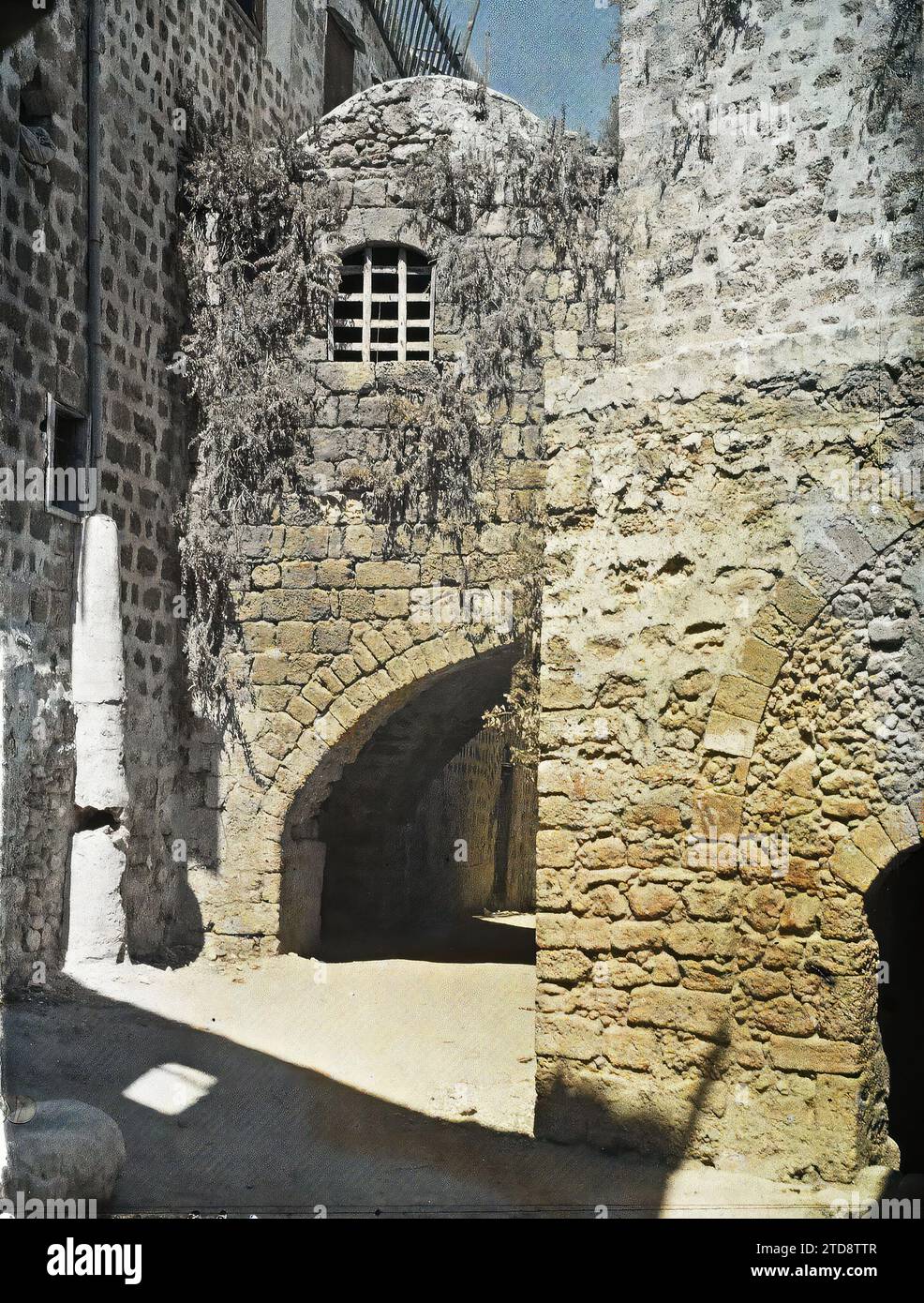 Jaffa, Palästina in der Altstadt, Habitat, Architektur, Wohnung, Straße ...